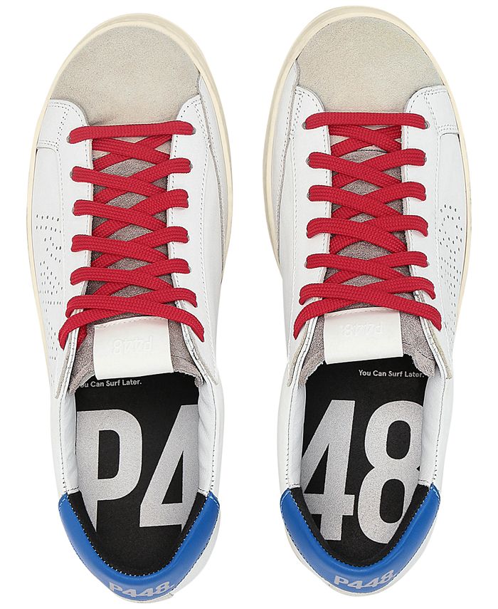 P448 Men's F22 John Perforated Logo Low-Top Sneaker & Reviews - All Men ...