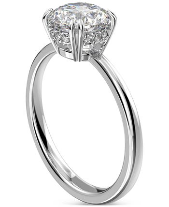 Swarovski Silver-Tone Constella Crystal Cocktail Ring - Macy's