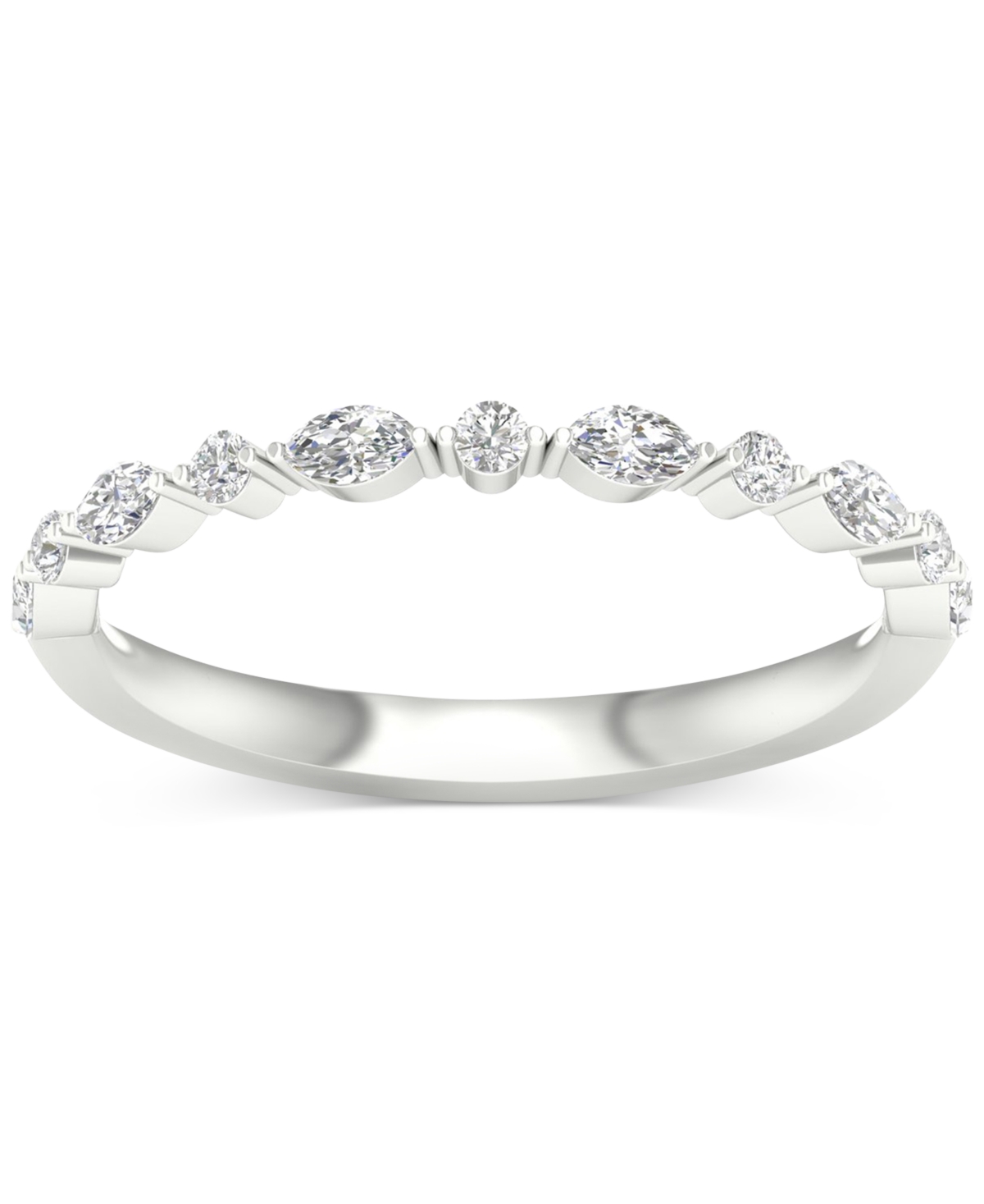 Click here for Diamond Anniversary Band (1/4 ct. t.w.) in 14k Whi... prices