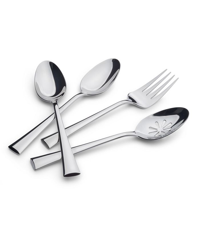 Chefs Studio 18/10 Stainless Steel 44 Piece Flatware Set, Service for 8 ...