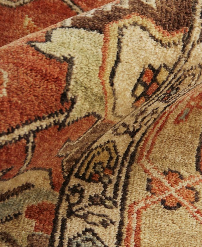 Exquisite Rugs Antique Weave Serapi ER9204 8' x 10' Area Rug - Macy's