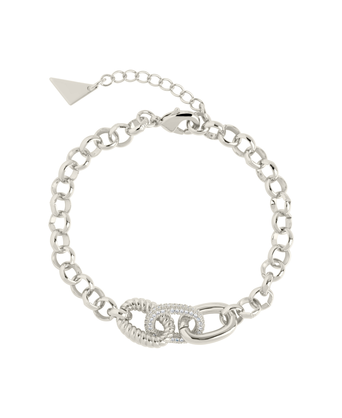 Click here for Sterling Forever Jaycee Bracelet - Silver-Tone prices