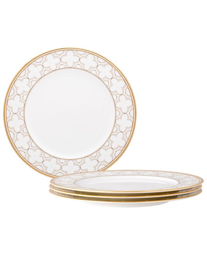 Noritake Trefolio Gold Dinnerware Collection - Macy's