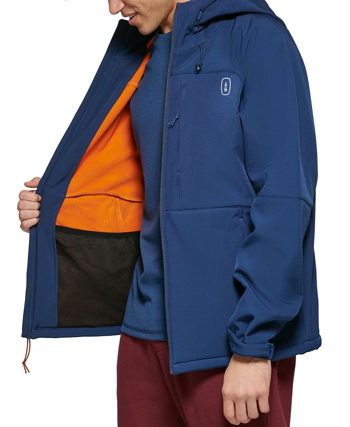BASS OUTDOOR Men's Firebird Hooded Softshell Rain Jacket & Reviews ...