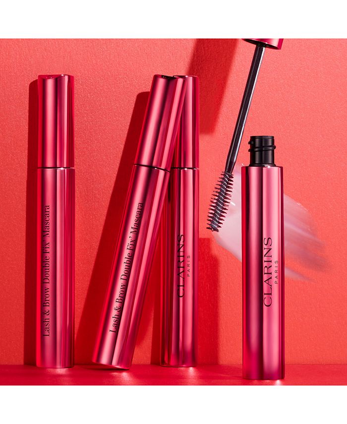 Clarins Lash & Brow Double Fix Waterproof Mascara - Macy's