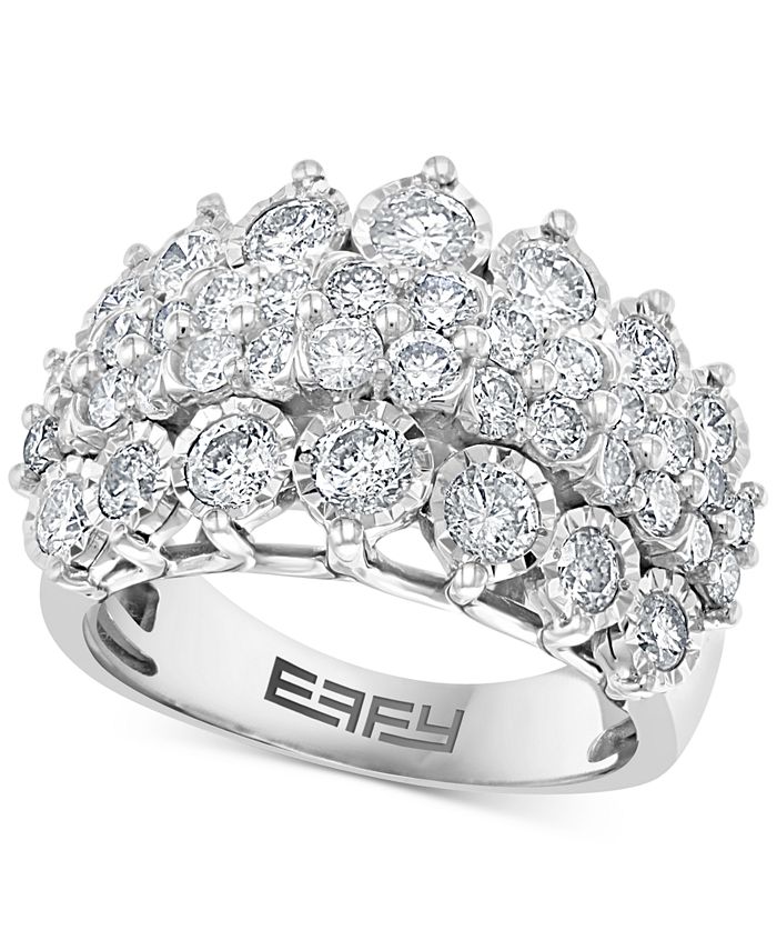 EFFY Collection EFFY® Diamond Cluster Ring (2-3/8 ct. t.w.) in 14k ...