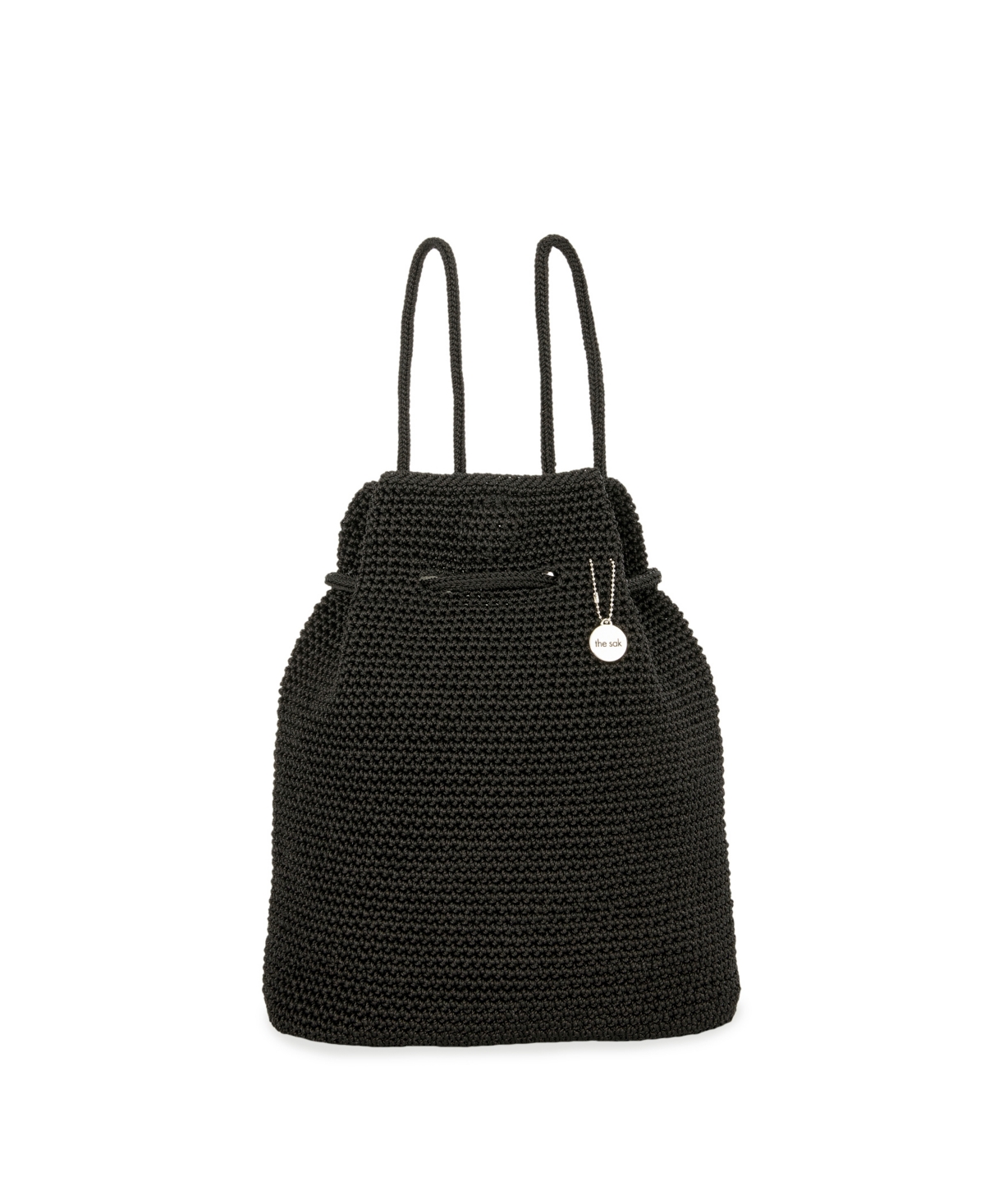 Click here for The Sak Womens Dylan Crochet Backpack - Black prices