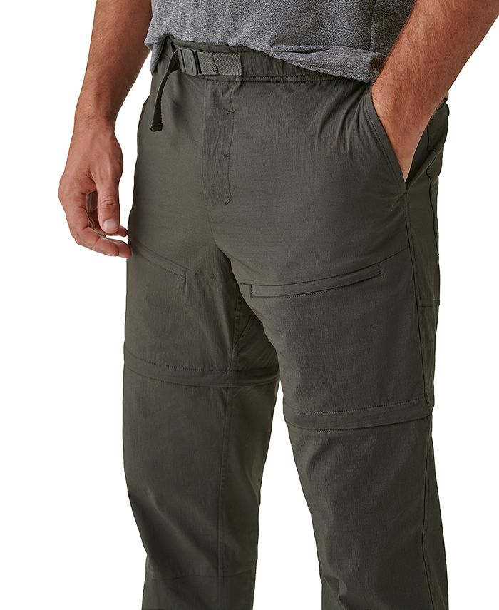 BASS OUTDOOR Men's Tracker Stretch Ripstop Zip-Off Convertible Pants ...