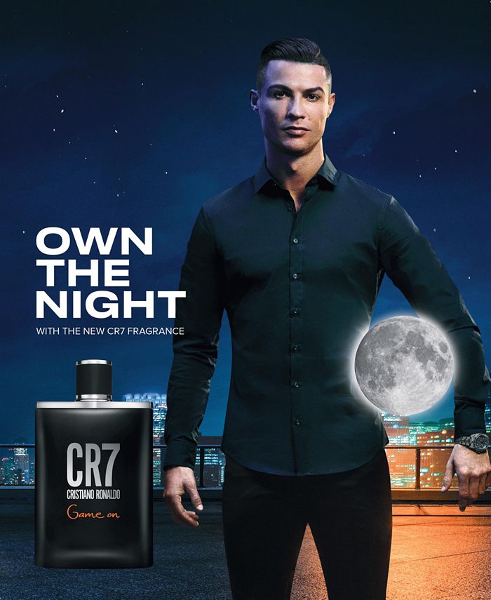CR7 Cristiano Ronaldo Men's Game On Eau de Toilette Spray, 3.4 oz. - Macy's