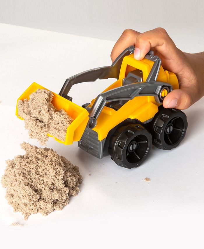 Kinetic Sand Dig Demolish Playset with 1lb and Toy Truck, - Macy's