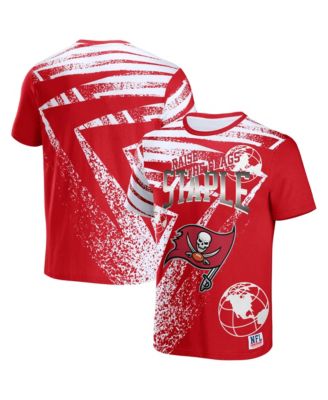 Men's NFL X Staple Red Tampa Bay Buccaneers Team Slogan All Over Print ...