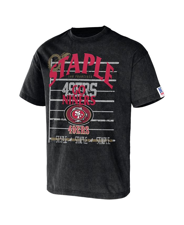 NFL Properties Men's NFL X Staple Black San Francisco 49ers Gridiron ...