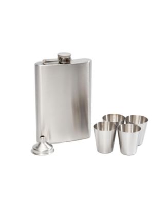 Cambridge Stainless Steel Flask, 6 Piece Set - Macy's