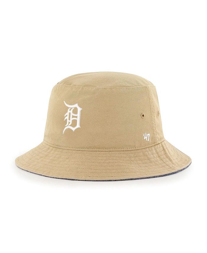'47 Brand Men's '47 Khaki Detroit Tigers Chambray Ballpark Bucket Hat ...