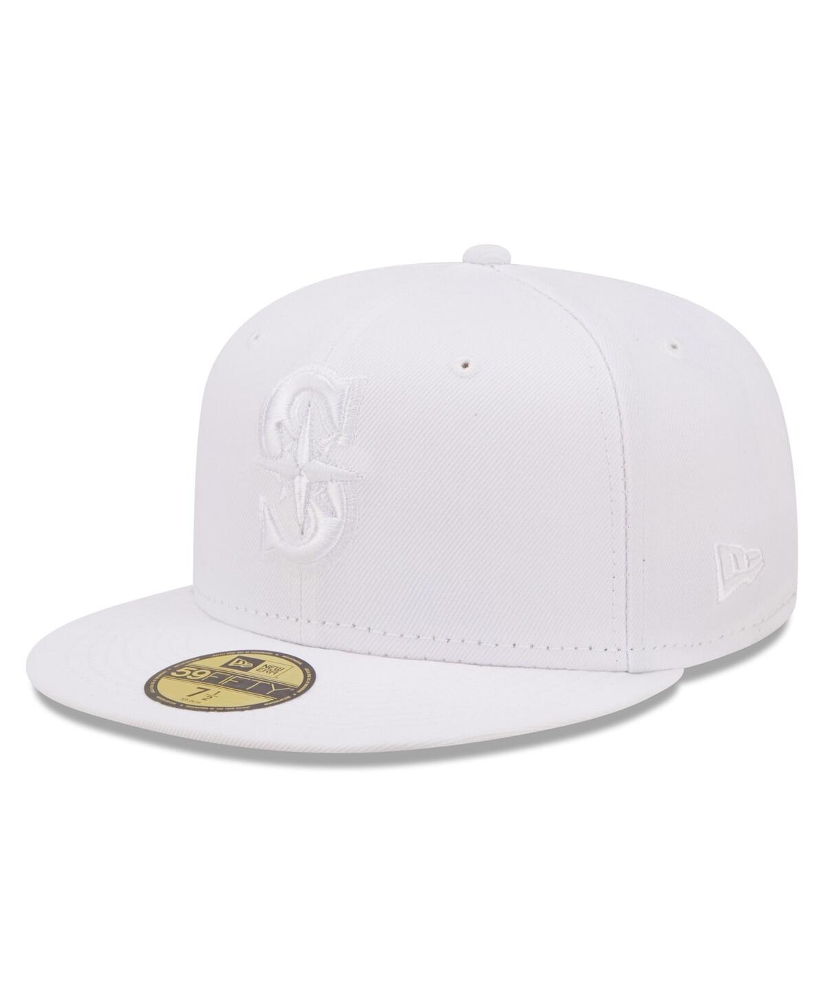 Click here for Mens New Era Seattle Mariners White on White 59FIF... prices