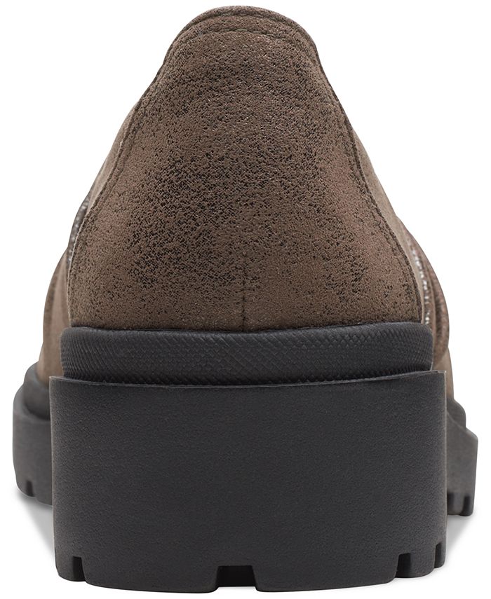 Clarks Women's Calla Style Ruched Slip-On Flats - Macy's