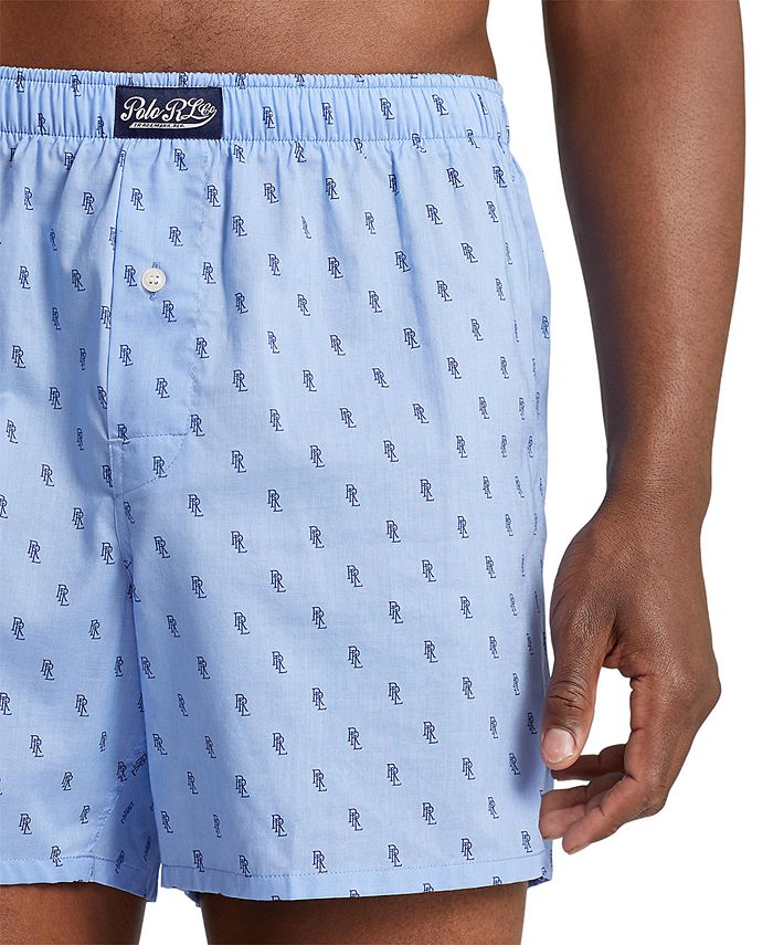 Polo Ralph Lauren Men's Printed Woven Boxers - Macy's