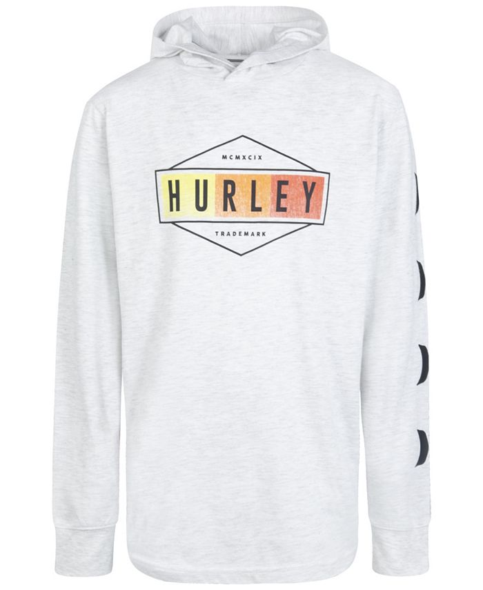 Hurley Big Boys Graphic Hooded Pullover - Macy's