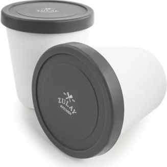 Zulay Kitchen Ice Cream Containers For Homemade Ice Cream - Reusable ...