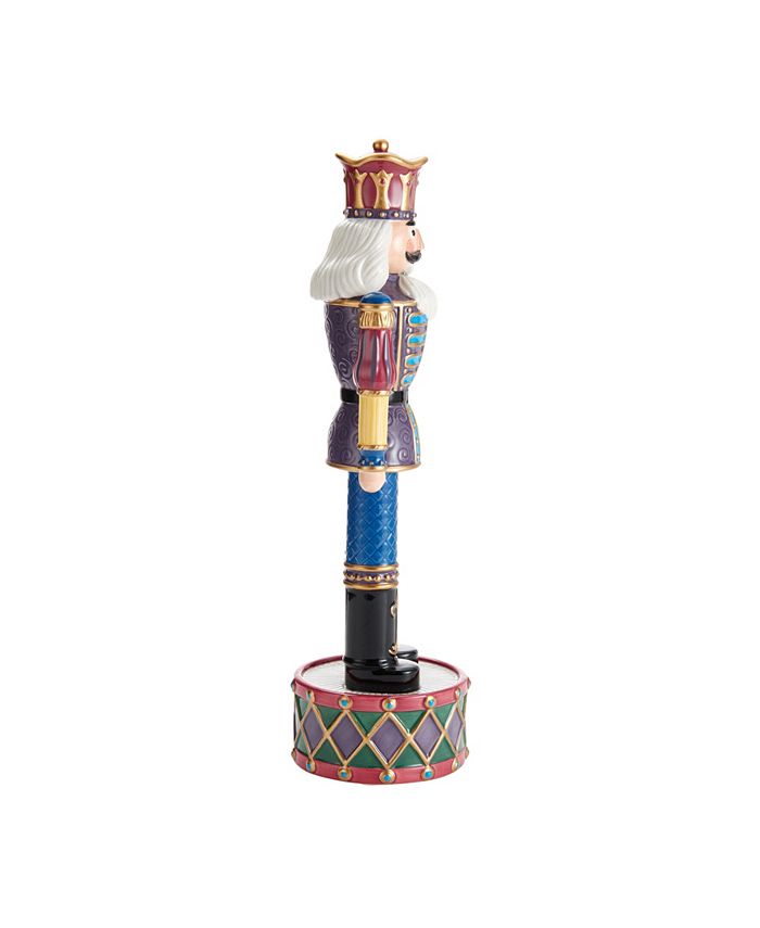 Fitz and Floyd Holiday Winter Whimsy Prince Nutcracker - Macy's