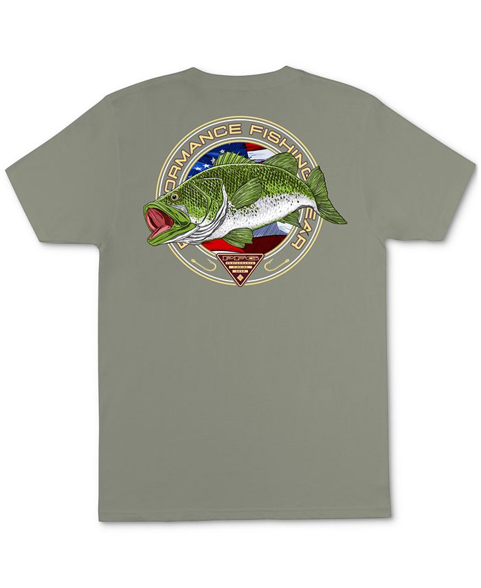 Columbia Men's PFG Classic-Fit Fish Logo Graphic T-Shirt & Reviews - T ...