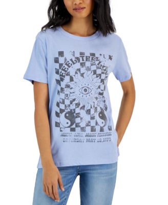 Grayson Threads Black Juniors' Feel the Love Short-Sleeve Tee - Macy's