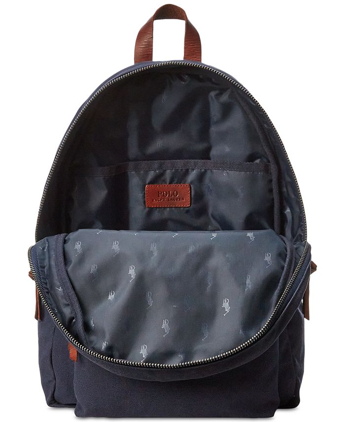 Polo Ralph Lauren Men's Polo Bear Canvas Backpack - Macy's