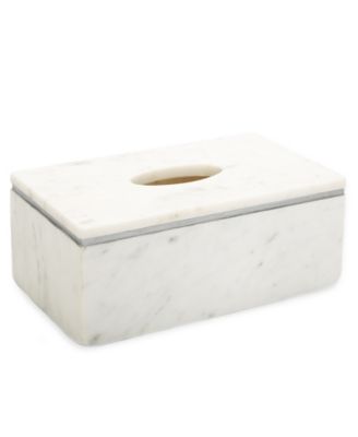 Classic Touch Decorative Tissue Holder Rim Design, 10" x 4" - Macy's