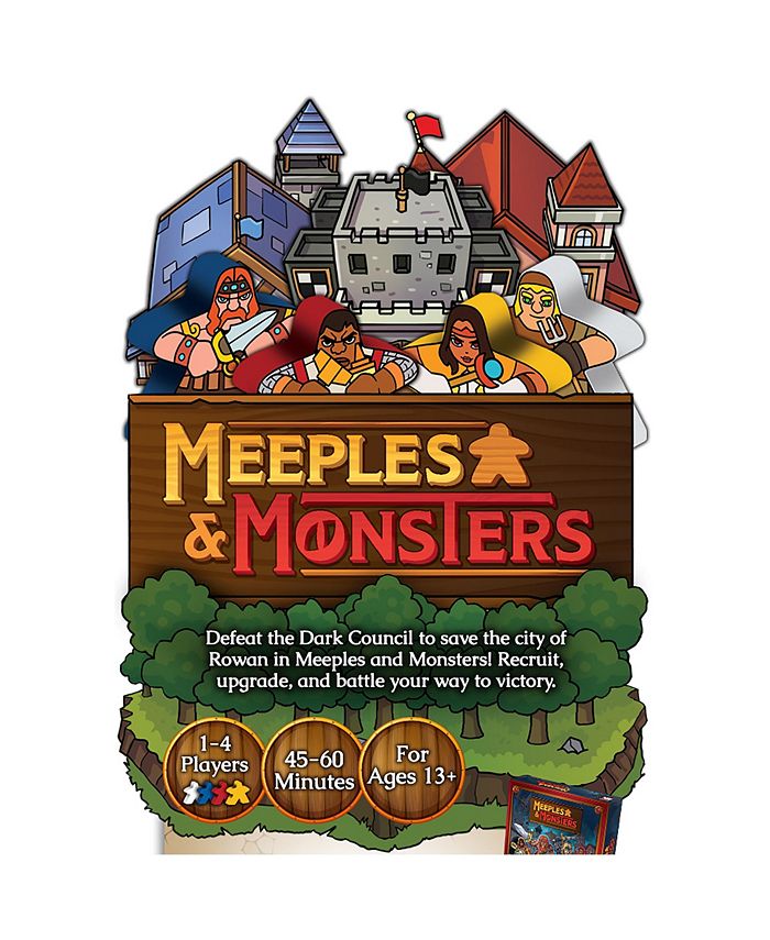 Alderac Entertainment Group AEG Meeples Monsters Medieval Fantasy Board ...