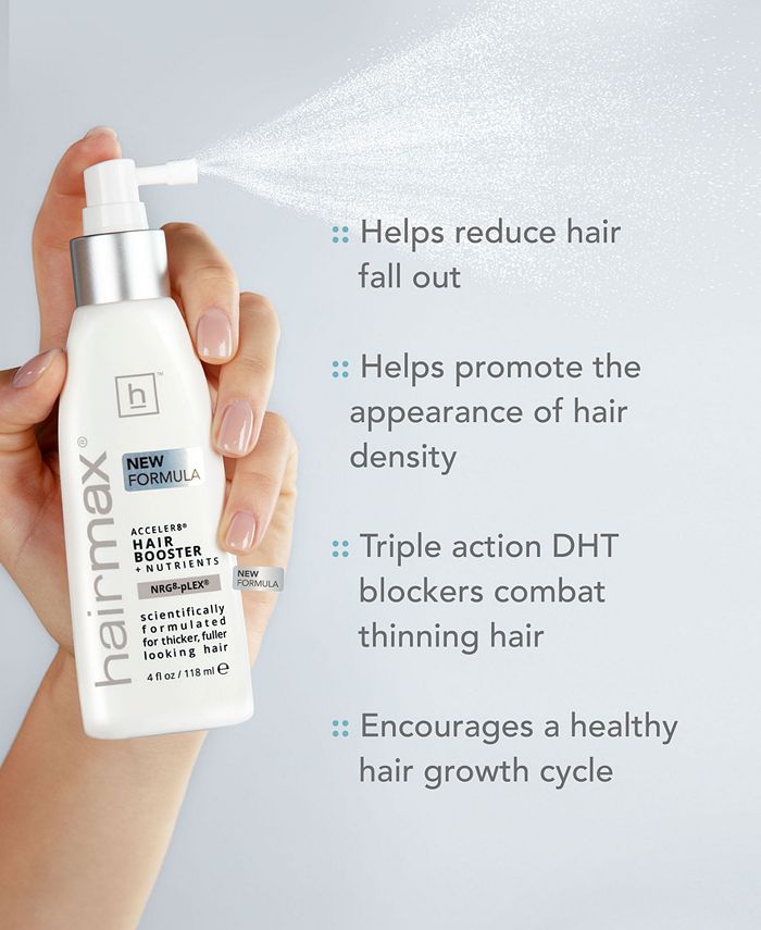 Hairmax Acceler8 Hair Booster and Nutrients, 4 fl. oz. - Macy's
