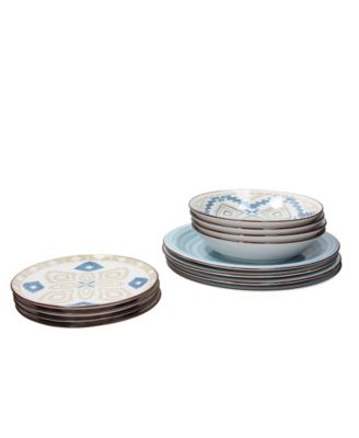 Tognana Casablanca 12 Piece Dinnerware Set, Service for 4 - Macy's