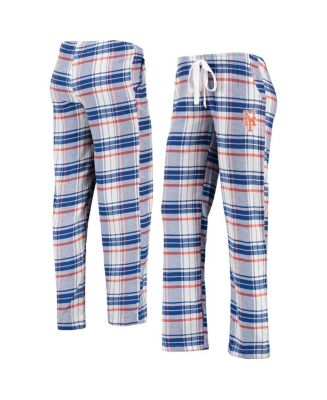 Women's Concepts Sport Royal, Orange New York Mets Accolade Flannel ...