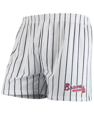 Men's Concepts Sport White Atlanta Braves Vigor Boxer Shorts - Macy's