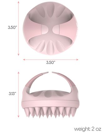 Tzumi SLF Scalp Massager, Head Exfoliator & Massager - Macy's