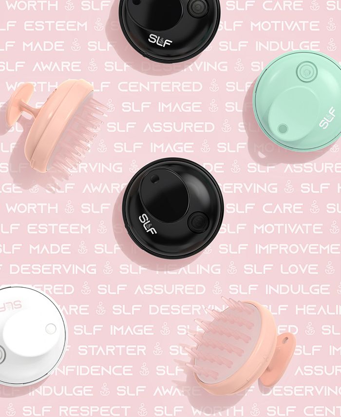 Tzumi SLF Rejuvenating Scalp Massager & Vibrating Head Exfoliator - Macy's