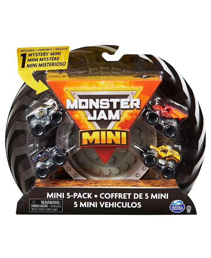 Monster Jam Official Mini Collectible Monster Trucks with One Mystery ...