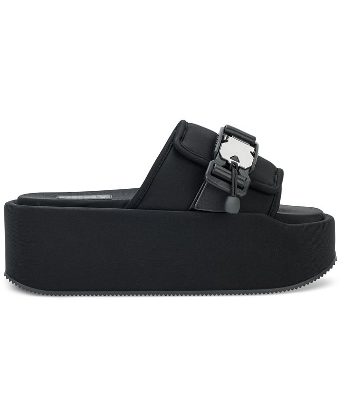 DKNY Women's Vizer Platform Slide Sandals - Macy's