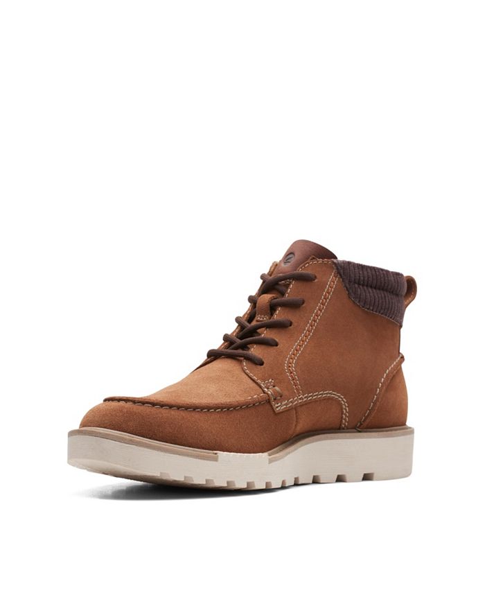Clarks Men's Collection Barnes Mid Comfort Boots - Macy's