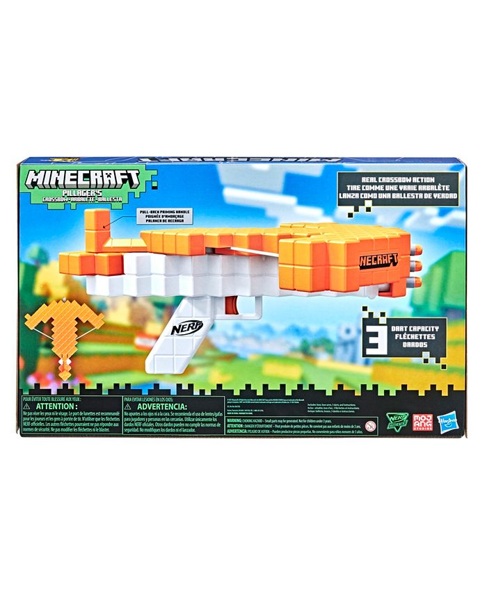Nerf Minecraft Pillager Crossbow - Macy's