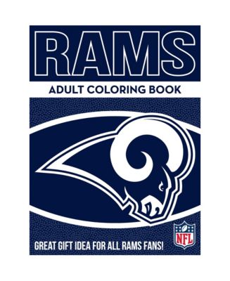 In the Sports Zone NFL Adult Coloring Book, Los Angeles Rams - Macy's