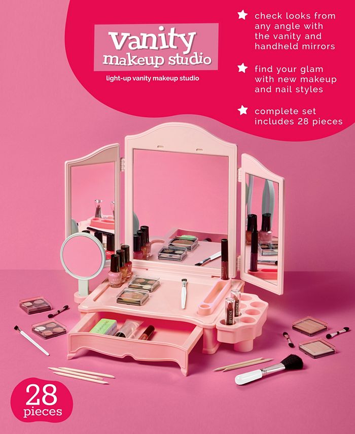Geoffrey's Toy Box Girls LED Makeup Vanity Set, Created for Macy's - Macy's
