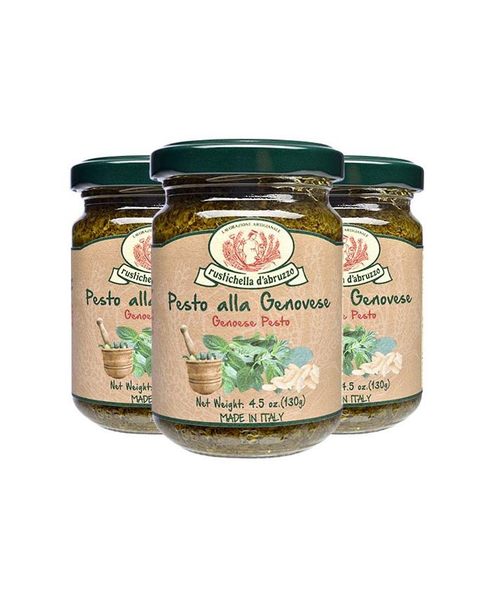 Rustichella d'Abruzzo Pesto Genovese 4.6 oz (3 Pack) - Macy's