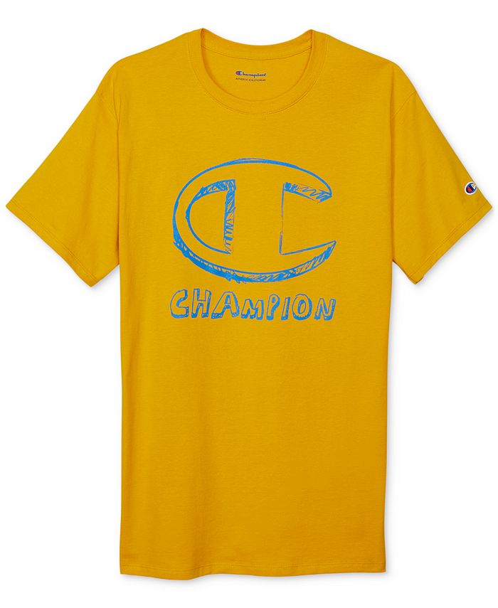 Champion Men's Classic Standard-Fit Logo Graphic T-Shirt - Macy's