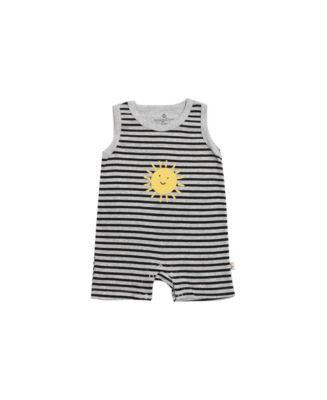 Snugabye Baby Boys Sleeveless Romper - Macy's