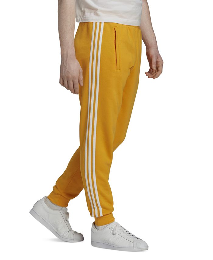 adidas Men's Adicolor Classics 3-Stripes Fleece Joggers - Macy's