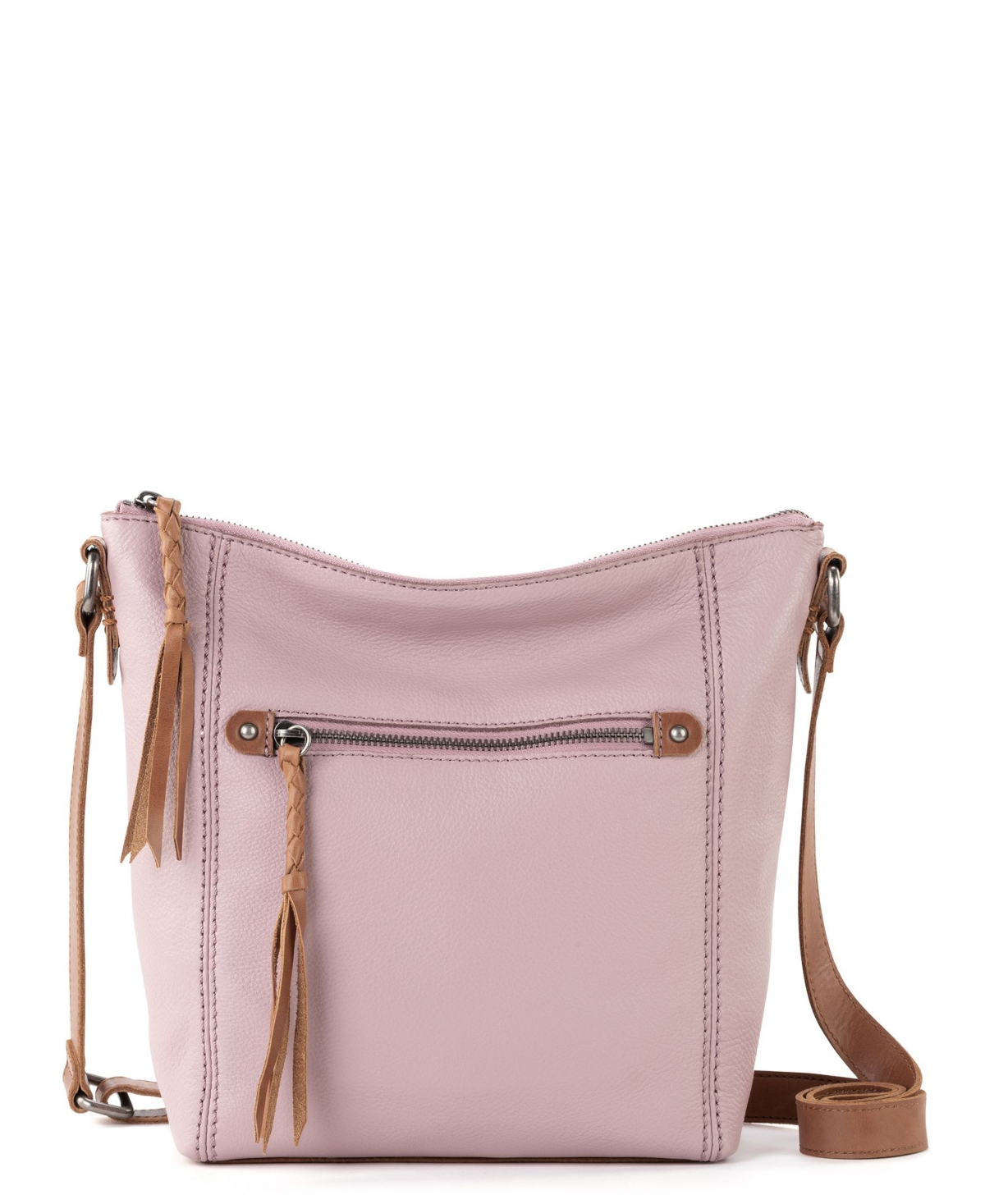 Click here for The Sak Womens Ashland Leather Crossbody Bag - Ros... prices