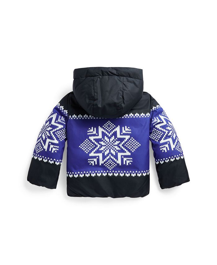 Polo Ralph Lauren Little Girls and Toddler Girls Snowflake-Print Water ...