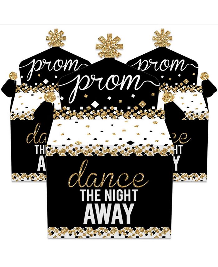 Big Dot of Happiness Prom - Treat Box Party Favors - Prom Night Party ...