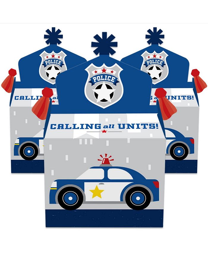 Big Dot of Happiness Calling All Units - Police - Treat Box Party ...
