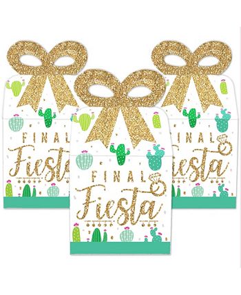 Big Dot of Happiness Final Fiesta - Square Favor Gift Boxes - Last ...
